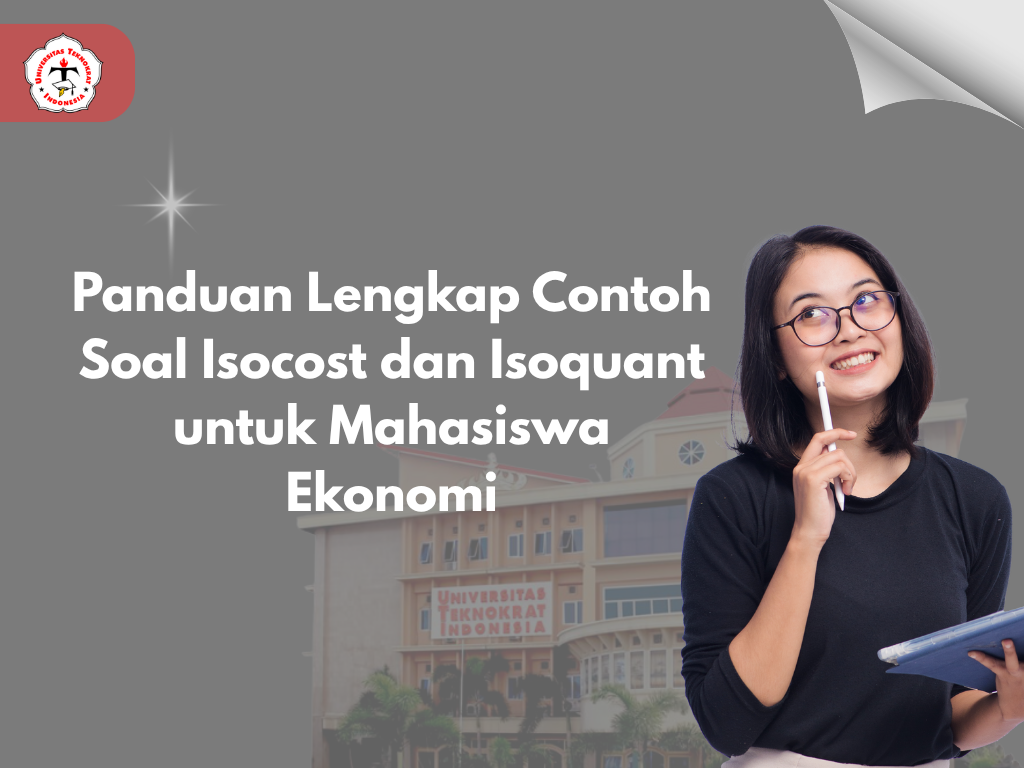 Panduan Lengkap Contoh Soal Isocost dan Isoquant untuk Mahasiswa ...