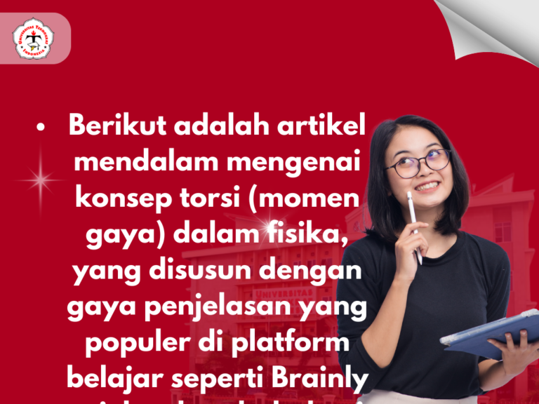 Berikut adalah artikel mendalam mengenai konsep torsi (momen gaya ...