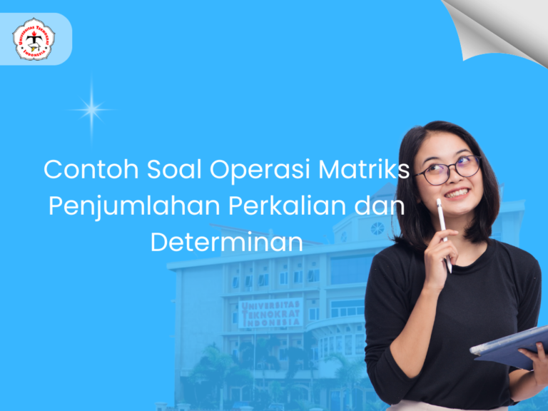 Contoh Soal Operasi Matriks Penjumlahan Perkalian dan Determinan ...