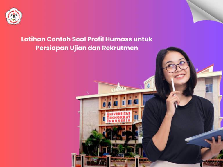 Latihan Contoh Soal Profil Humass untuk Persiapan Ujian dan Rekrutmen ...