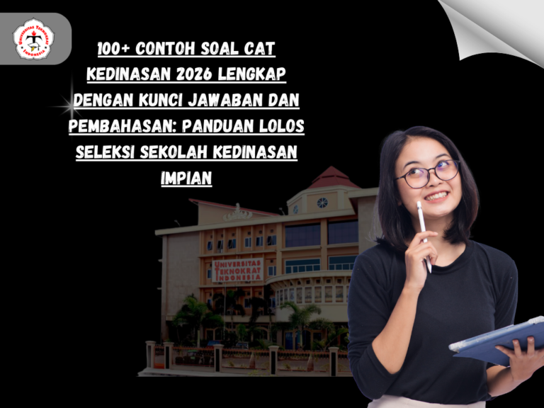 100+ Contoh Soal CAT Kedinasan 2026 Lengkap dengan Kunci Jawaban dan ...