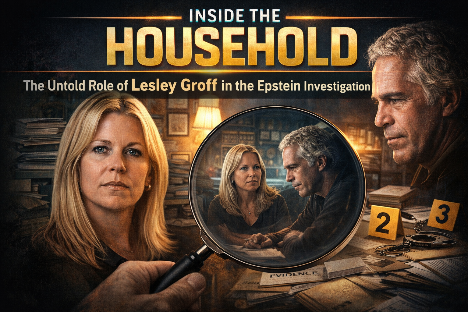 Inside the Household: The Untold Role of Lesley Groff in the Epstein ...
