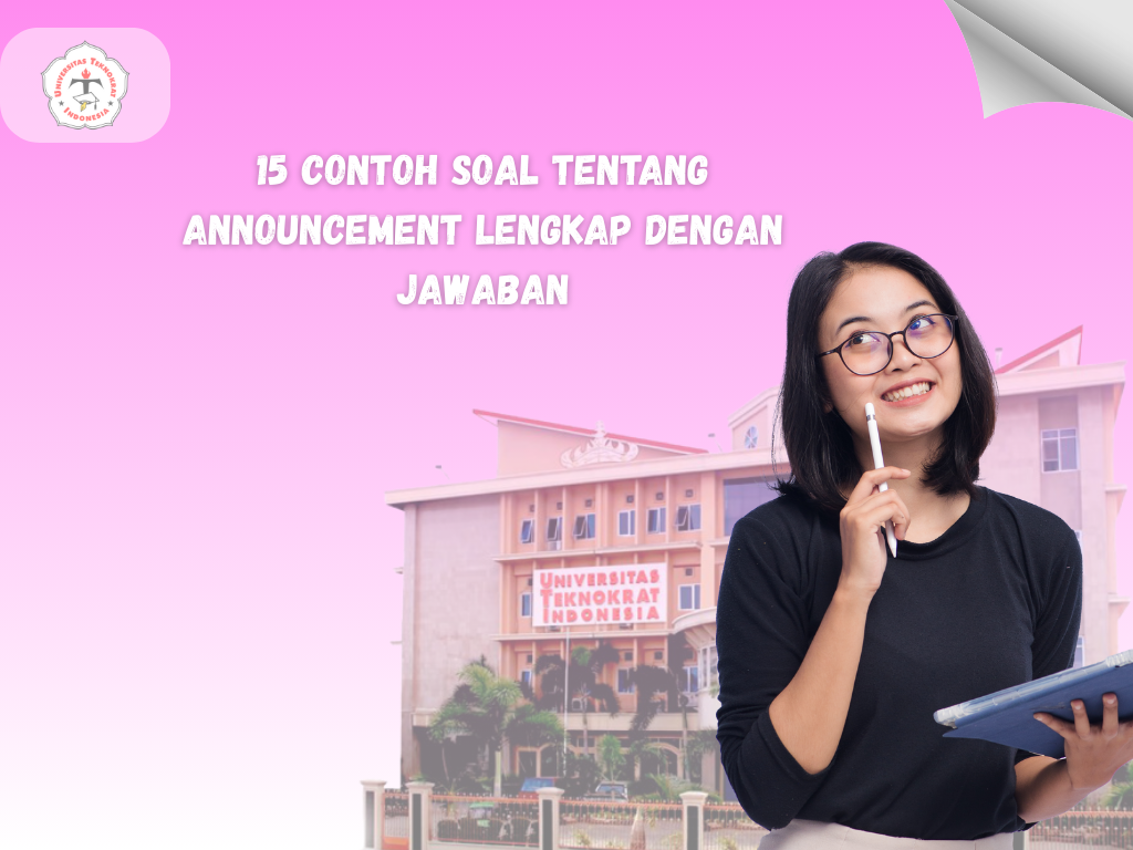 15 Contoh Soal tentang Announcement Lengkap dengan Jawaban – Sekolapedia