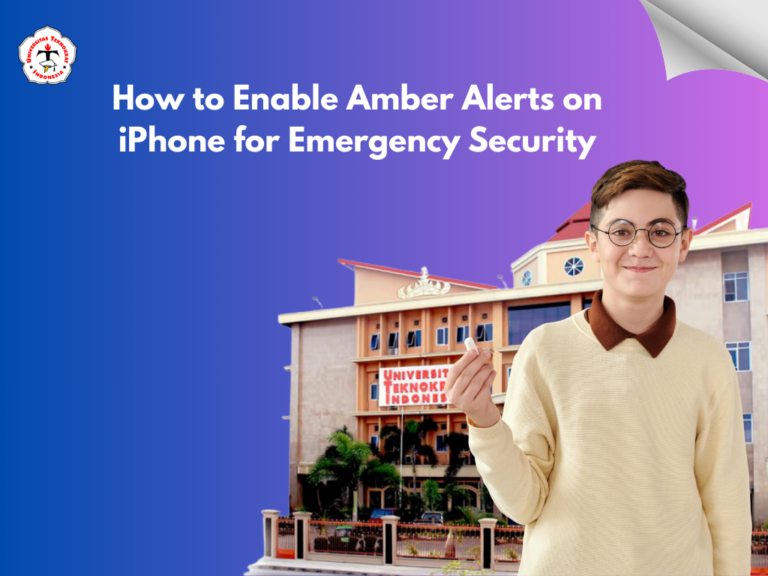 How to Enable Amber Alerts on iPhone for Emergency Security - Sekolapedia